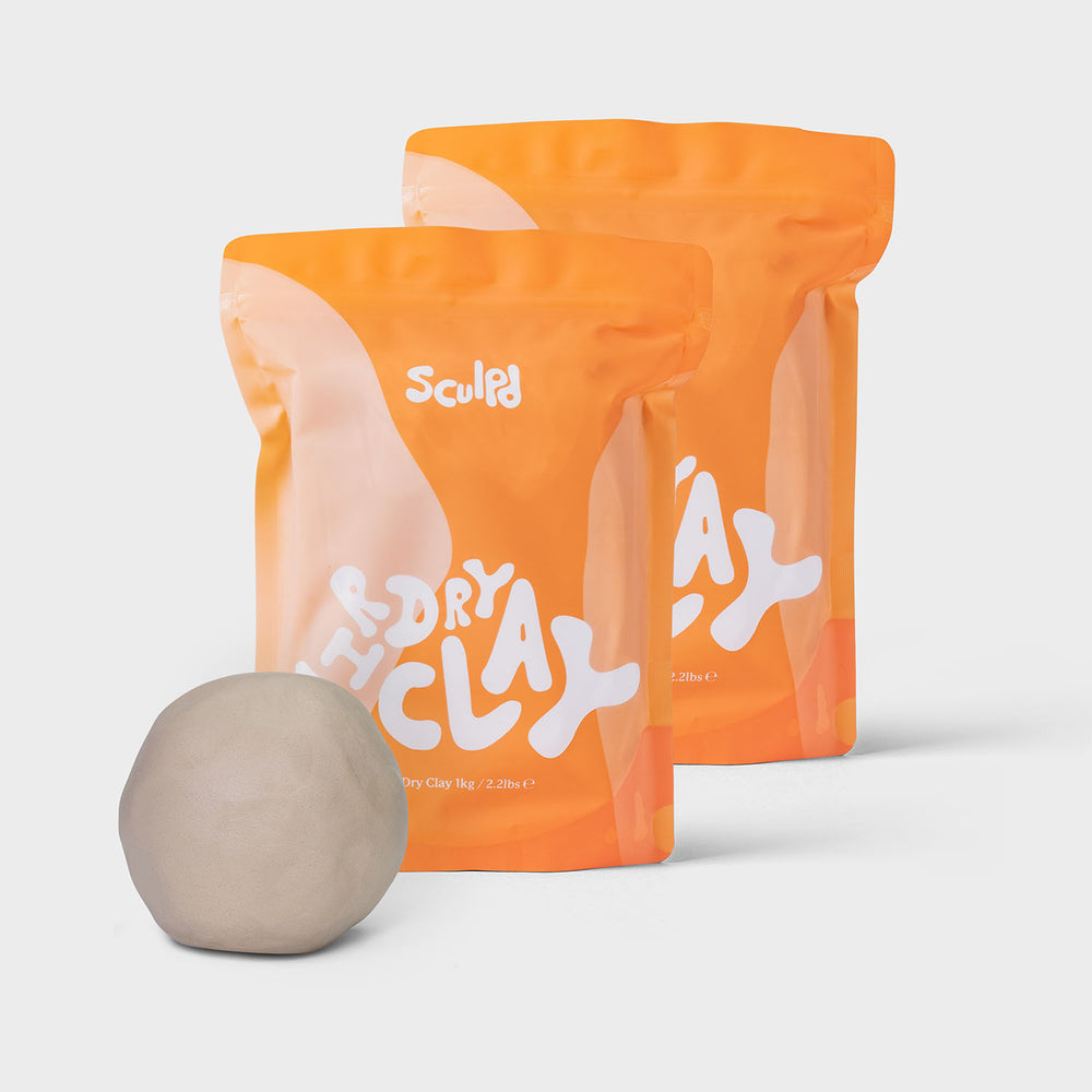 Sculpd Pottery Kit | The Original Air Dry Clay Starter Kit