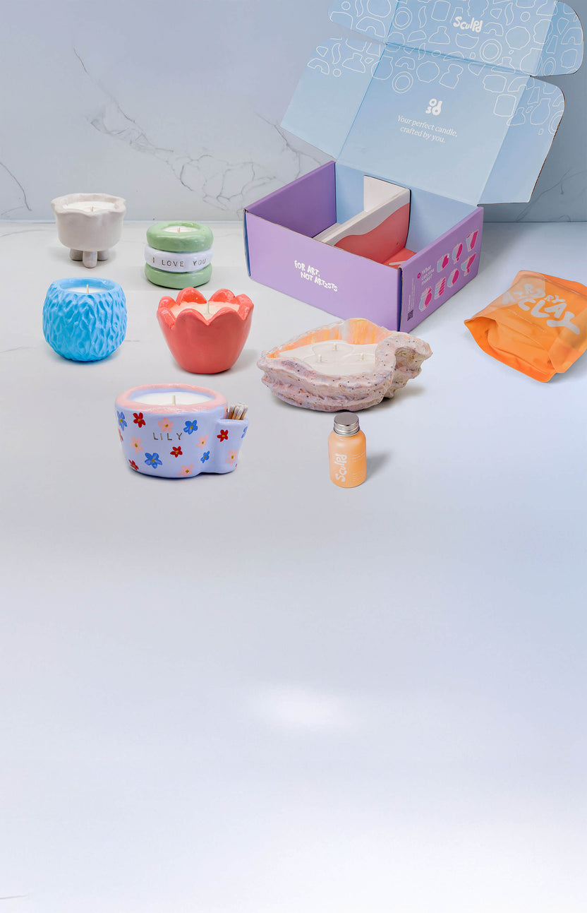 Sculpd | Craft Reinvented | Pottery and Craft Kits
