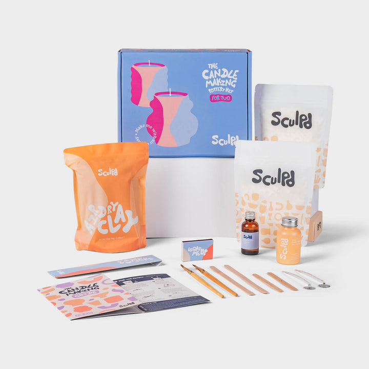 Sculpd Pottery Kit | The Original Air Dry Clay Starter Kit