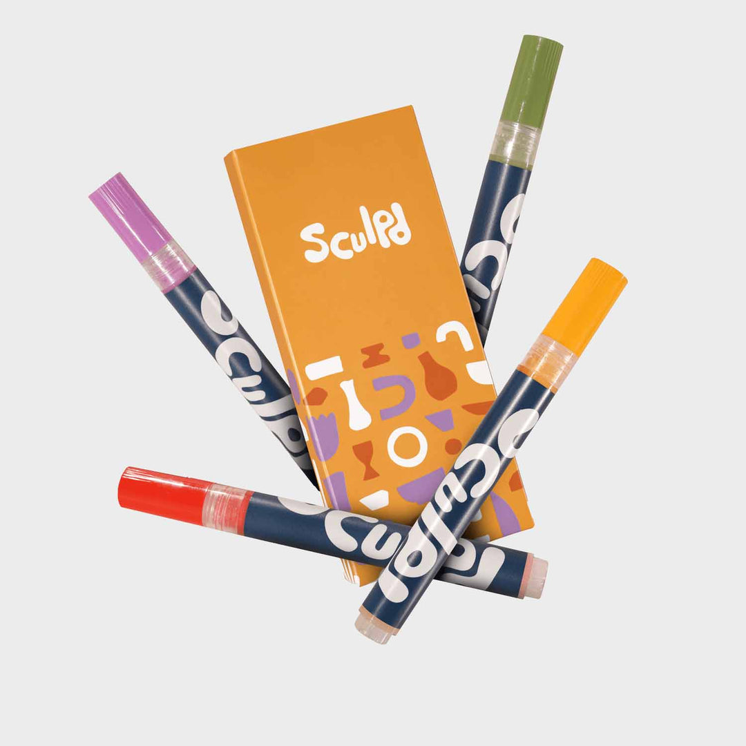 Sculpd Acrylic Paint Pens - 4 Packs