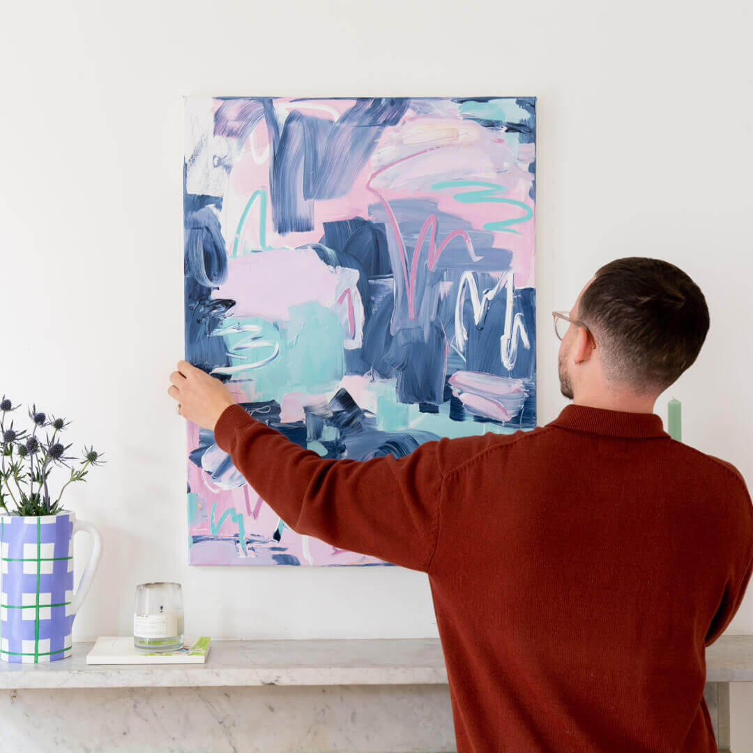 Sculpd Abstract Canvas Painting Kit | Learn to Paint Expressively